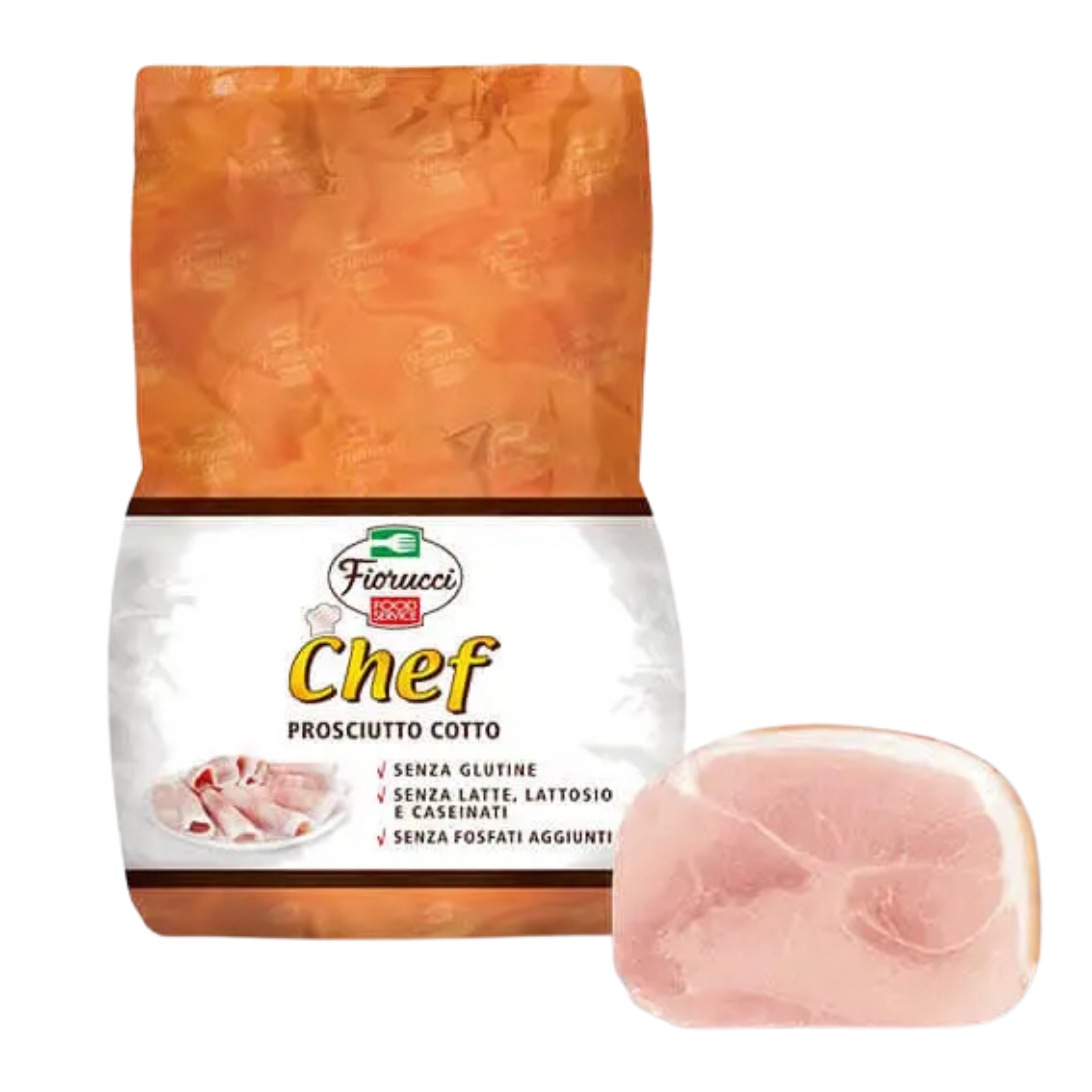 Prosciutto Cotto 'Chef' Half Size - Fiorucci – Divine Importers Ltd