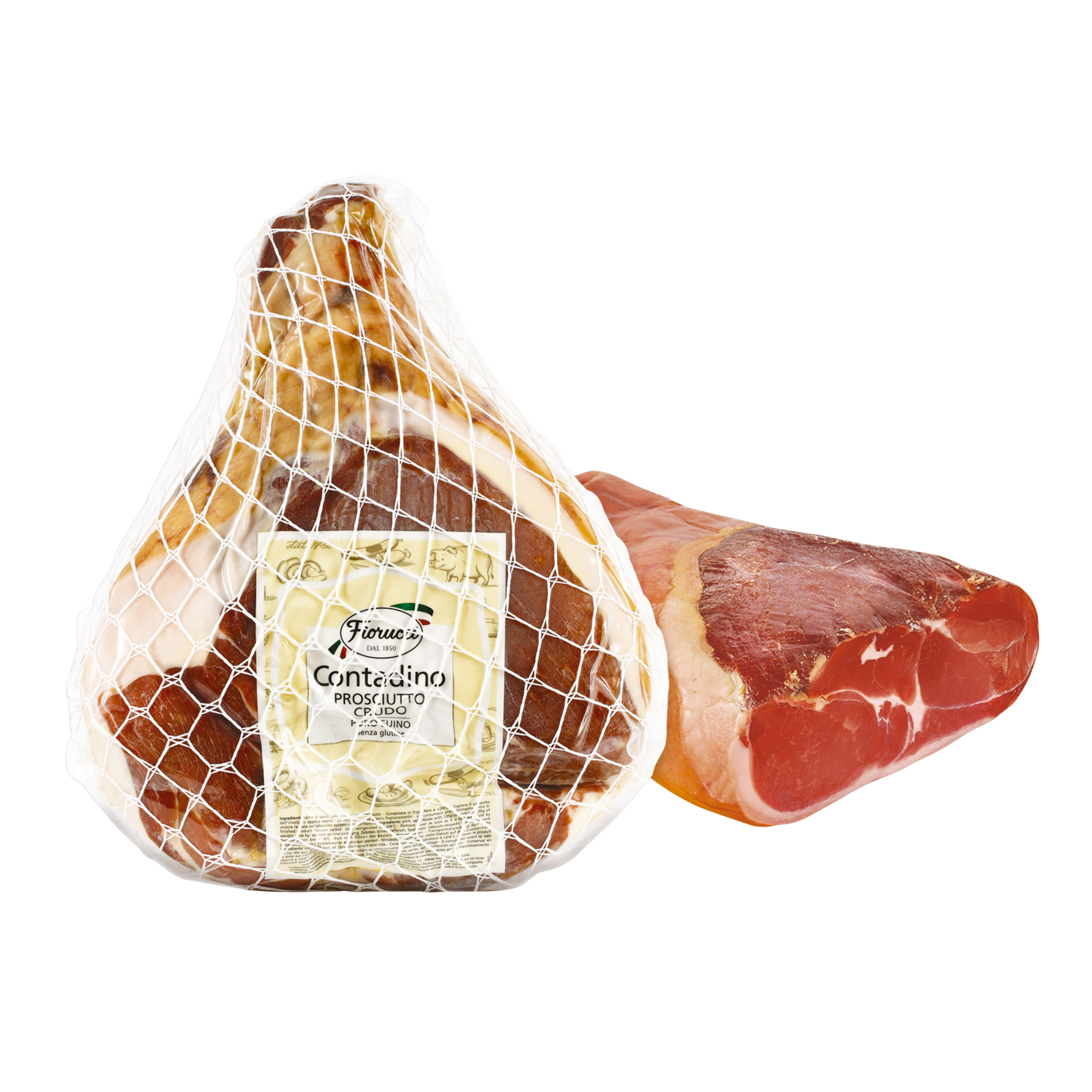 Prosciutto Crudo Contadino 12 Months - Fiorucci – Divine Importers Ltd